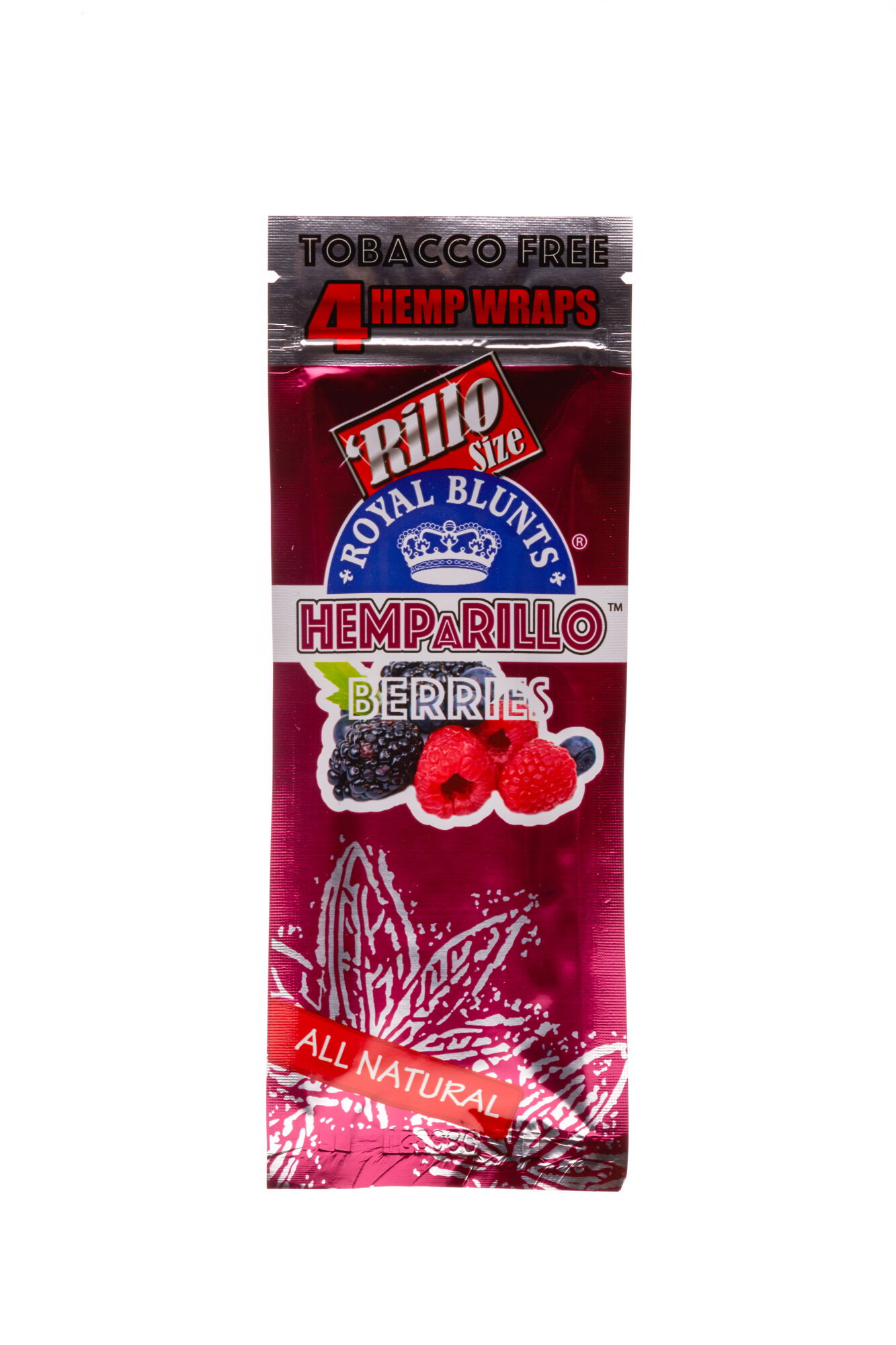 Royal Blunts Hemparillo Hemp Wraps Berries 4 Stück, 3,00